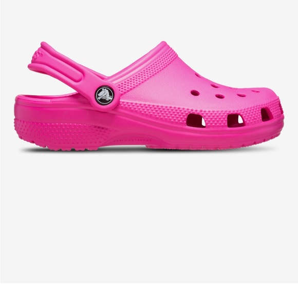CROCS | Shoes | Crocs Classic Clogs Water Shoes Pink Crush Hot Pink ...